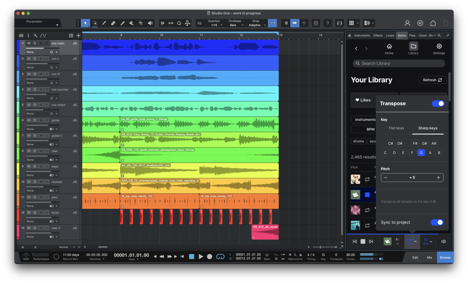 Splice and Studio One Pro 7: What’s New in V1.1.1 - Blog | Splice